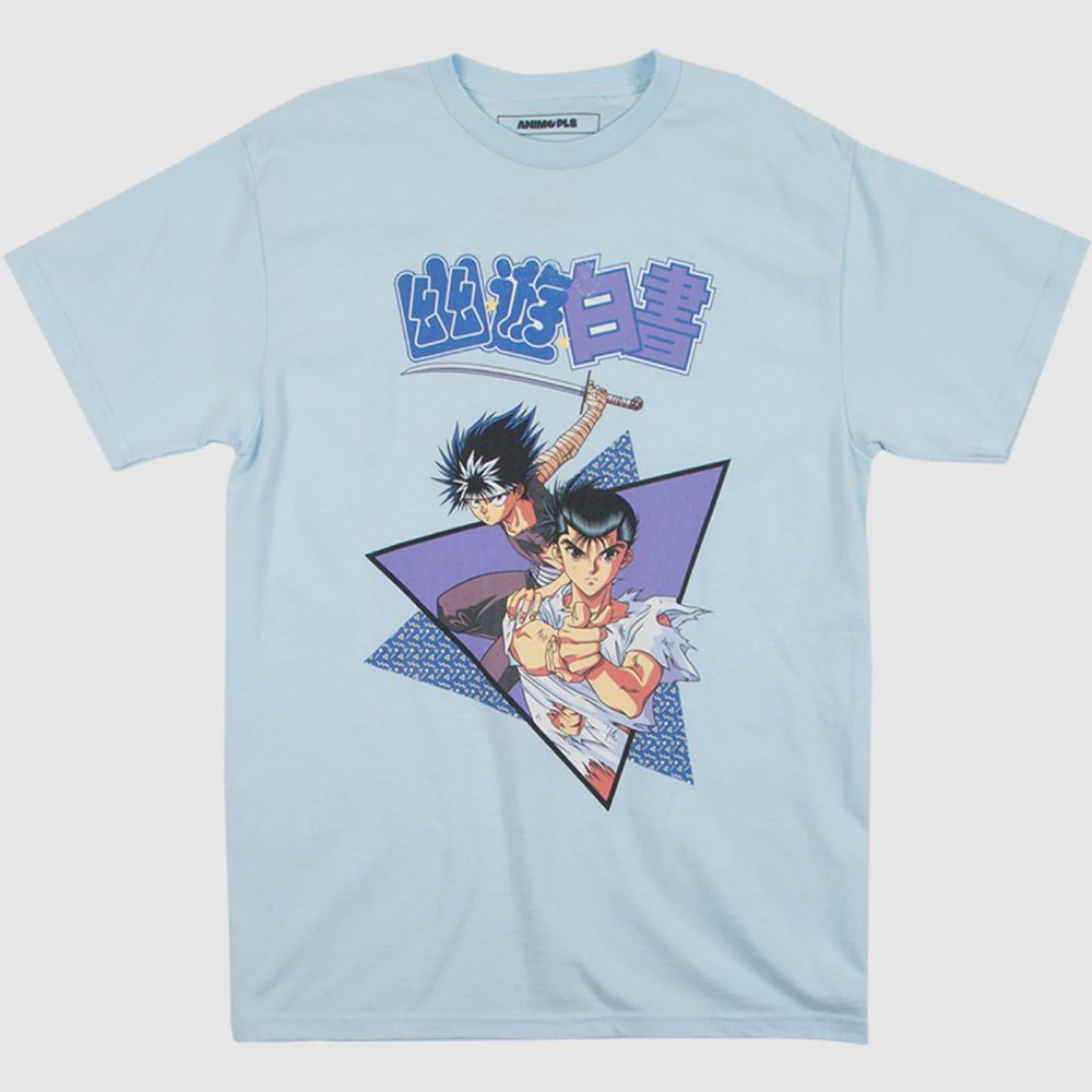 Animepls Yu Yu Hakusho Yusuke & Hiei Shirt - Gem